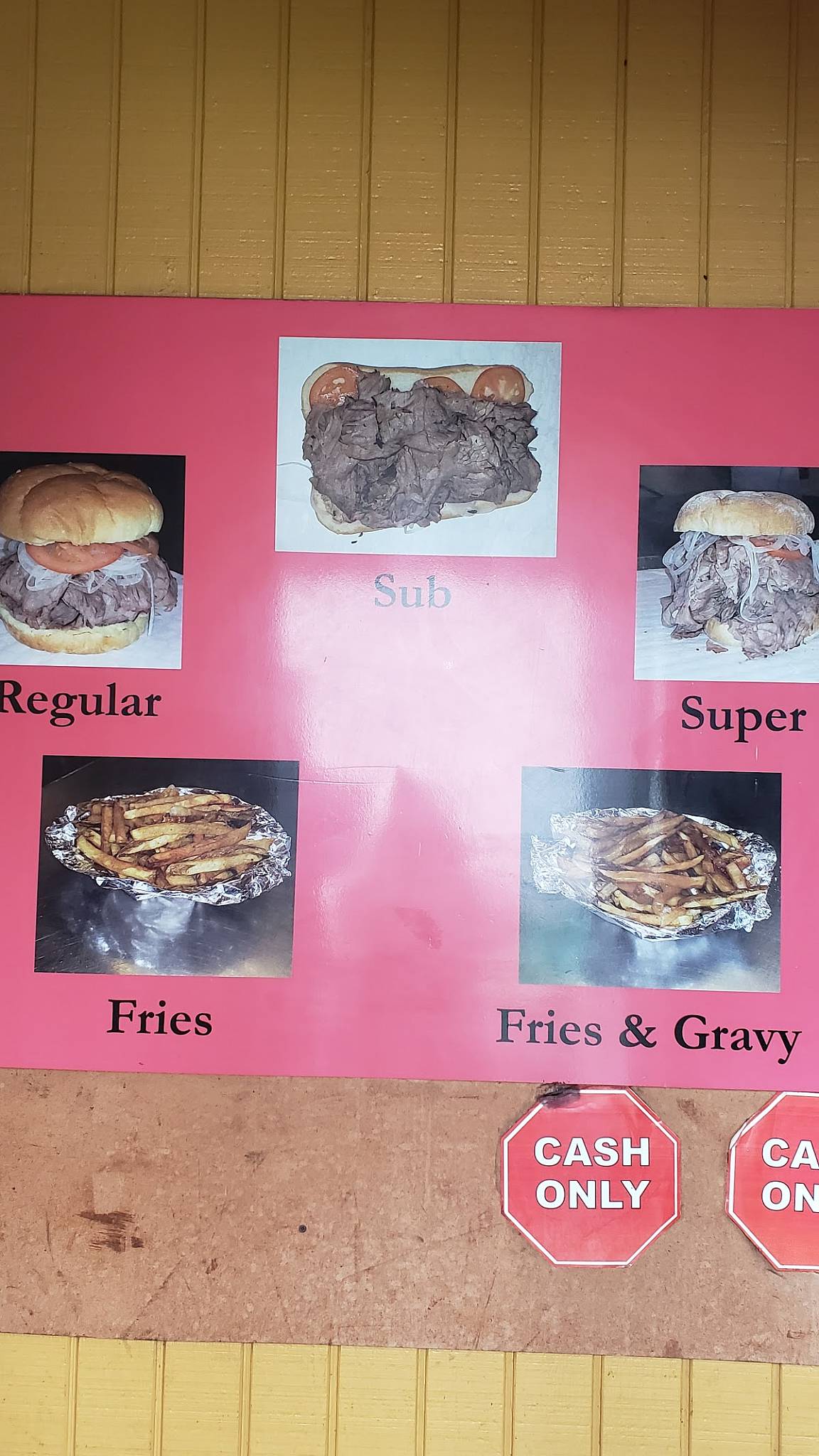 Menu at Pioneer Pit Beef BBQ, Milford Mill, N Rolling Rd