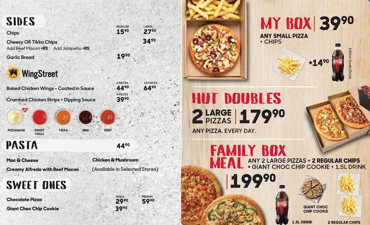 Menu at Pizza Hut Lenasia restaurant, Lenasia, Signet Terrace Shopping ...