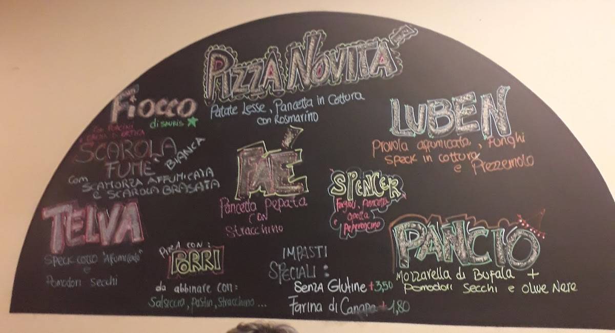Speisekarte von Pizzeria Da "Cecco", Feltre