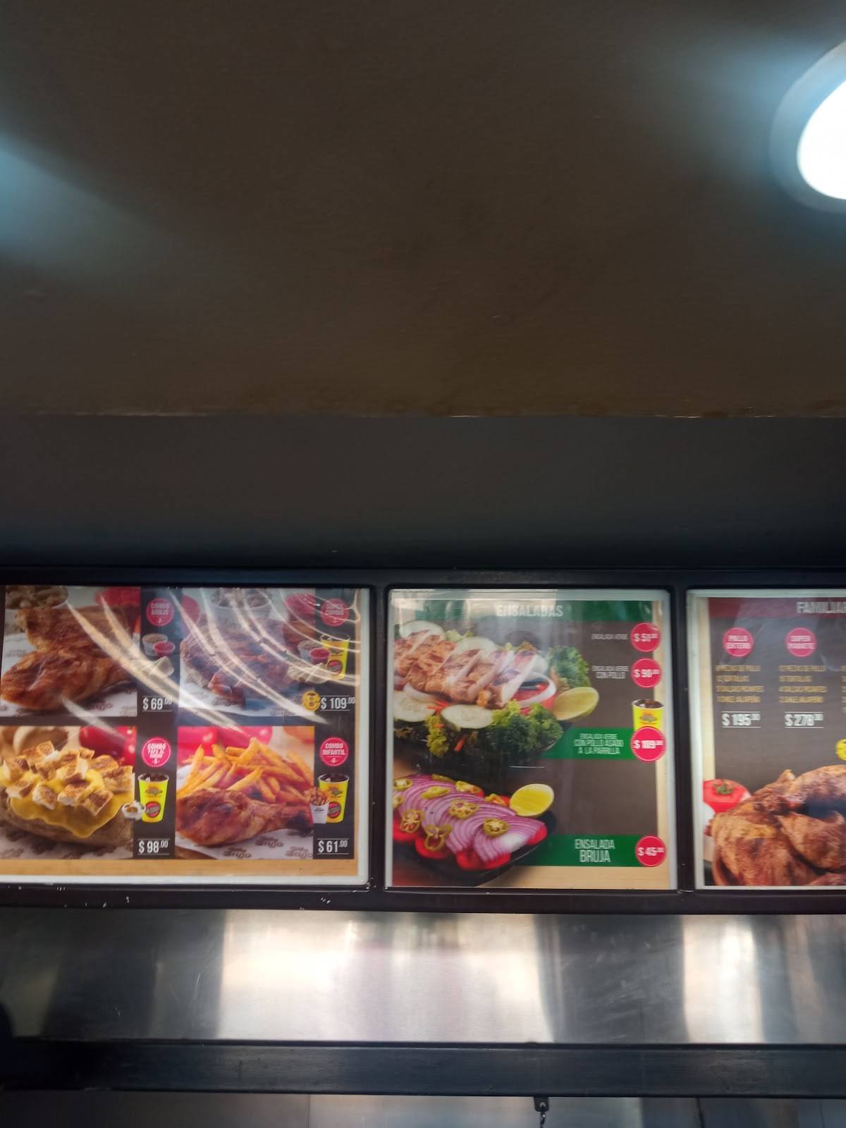 Carta del restaurante Pollo Brujo, San Cristóbal del las Casas