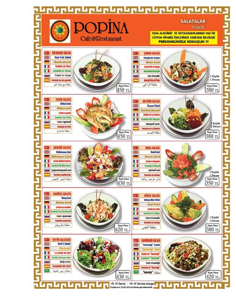 Carta de Popina, Estambul, altı karaköy haliç tarafı
