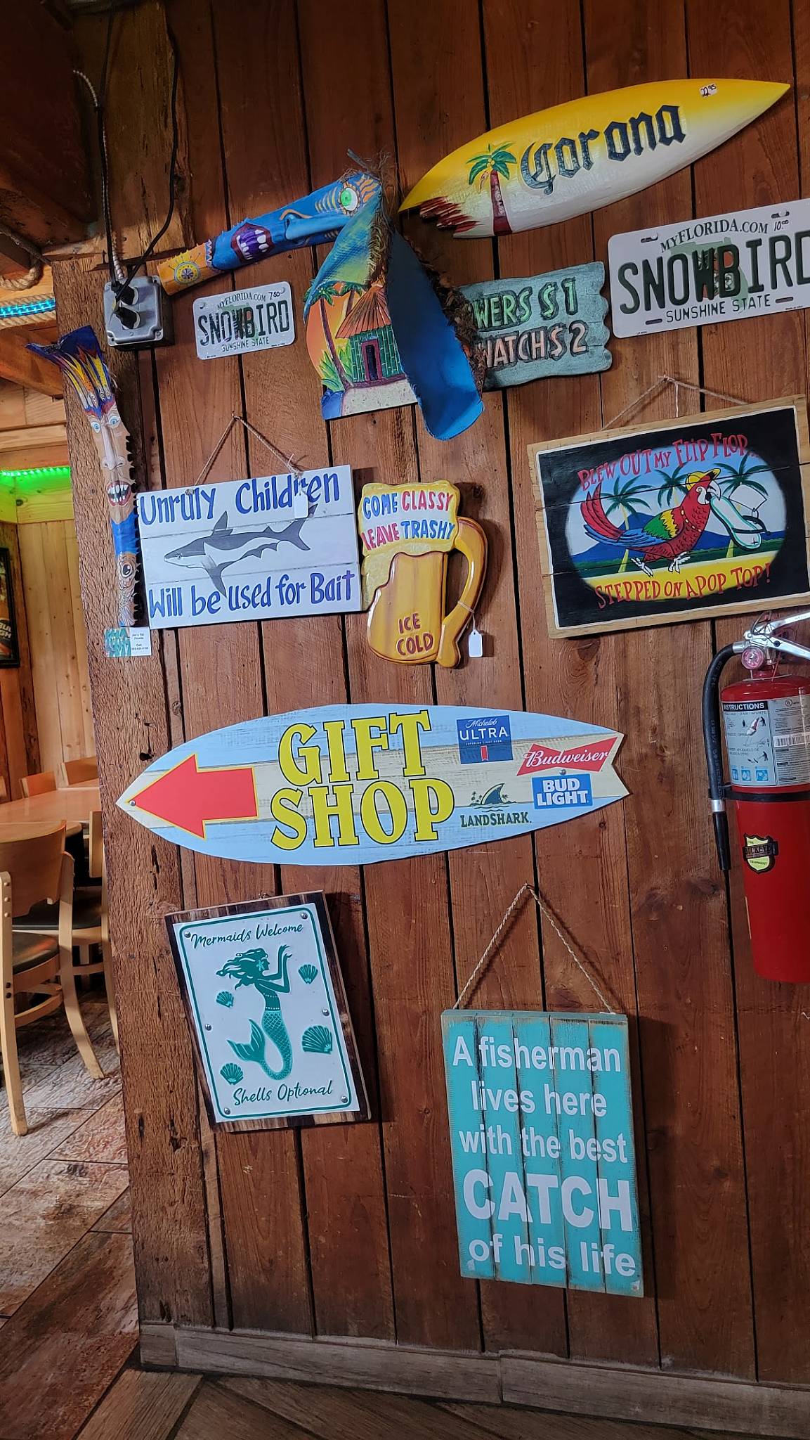 Menu at Bayport Inn pub & bar, Bayport, Cortez Blvd