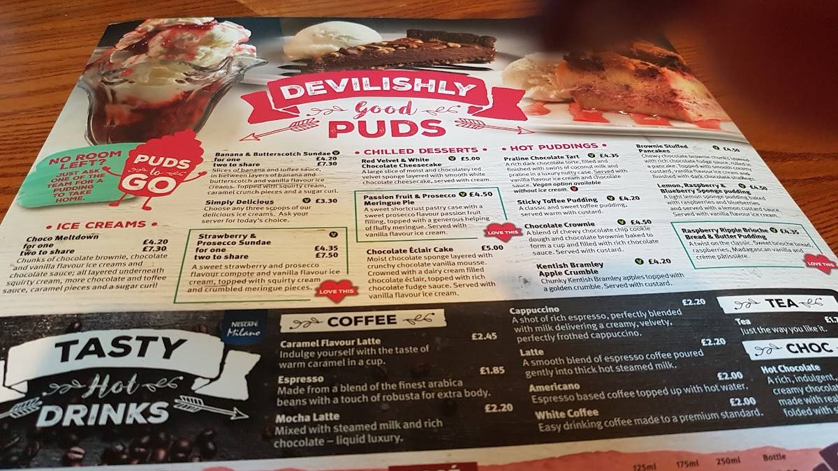Menu at Farmer John's pub & bar, Sutton Coldfield