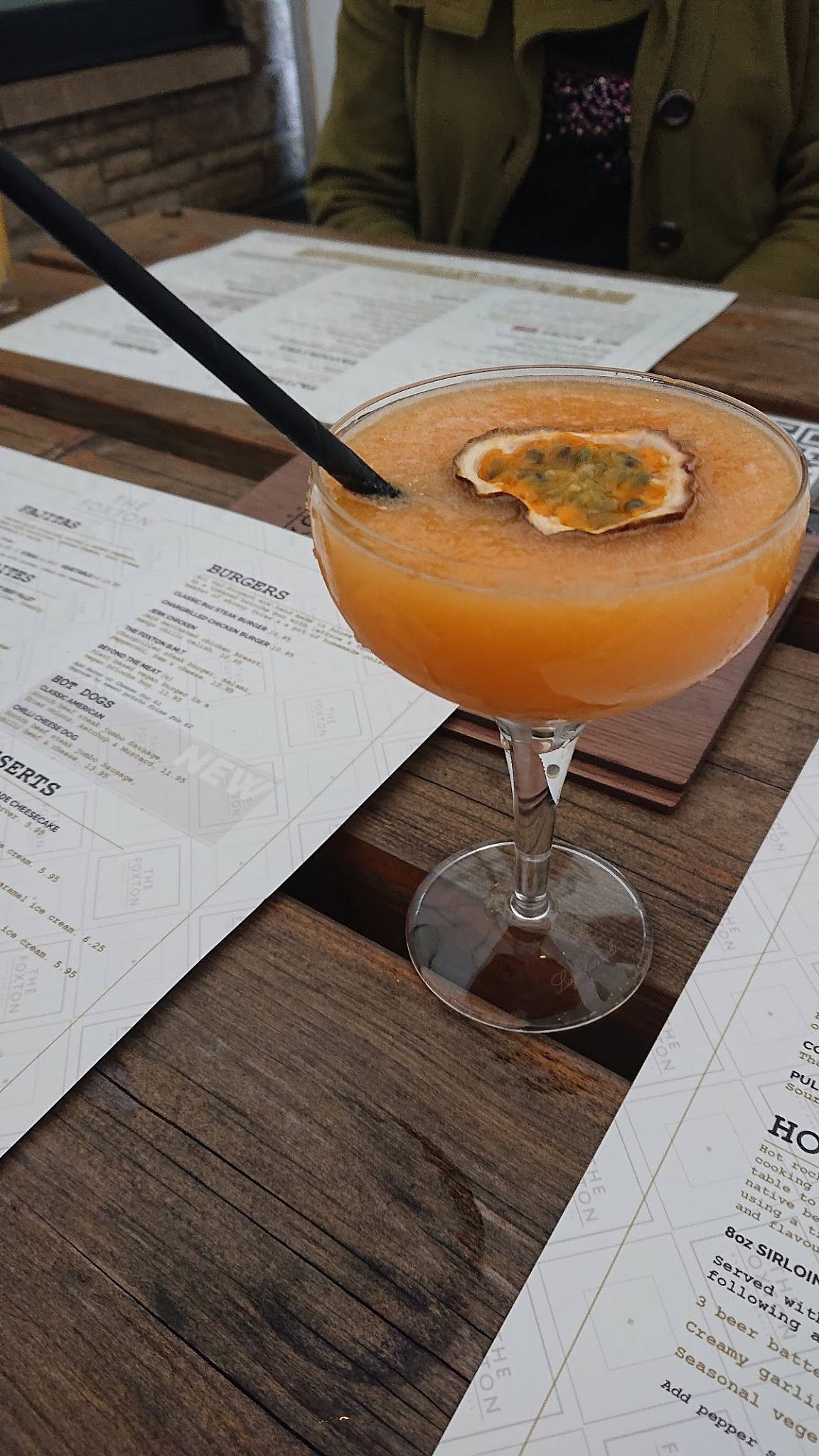 Menu at Foxton Bar & Grill, Glenrothes