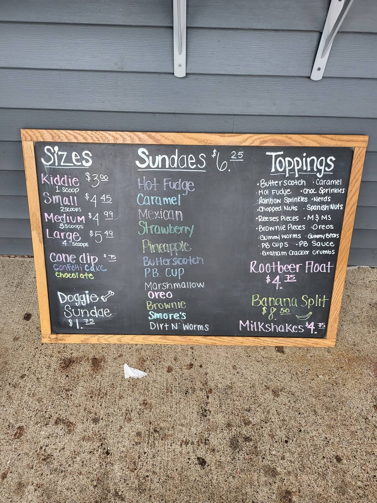 Menu at Hot's Point pub & bar, Sodus Point