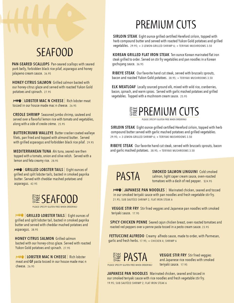 Menu at Pike & Pint Grill pub & bar, Alexandria