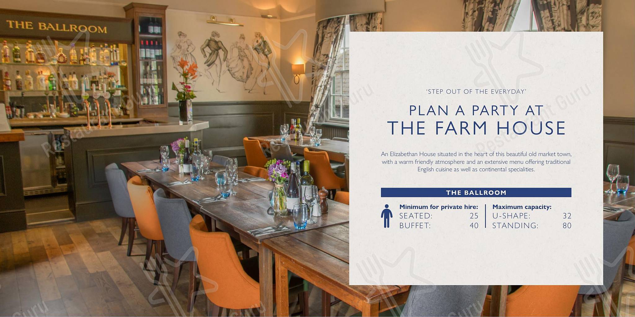 Menu at The Farm House pub & bar, West Malling