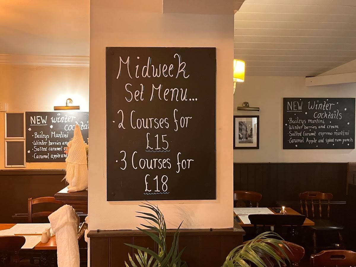 Menu at The Foresters Arms pub & bar, Wigan, 41 Shevington Moor