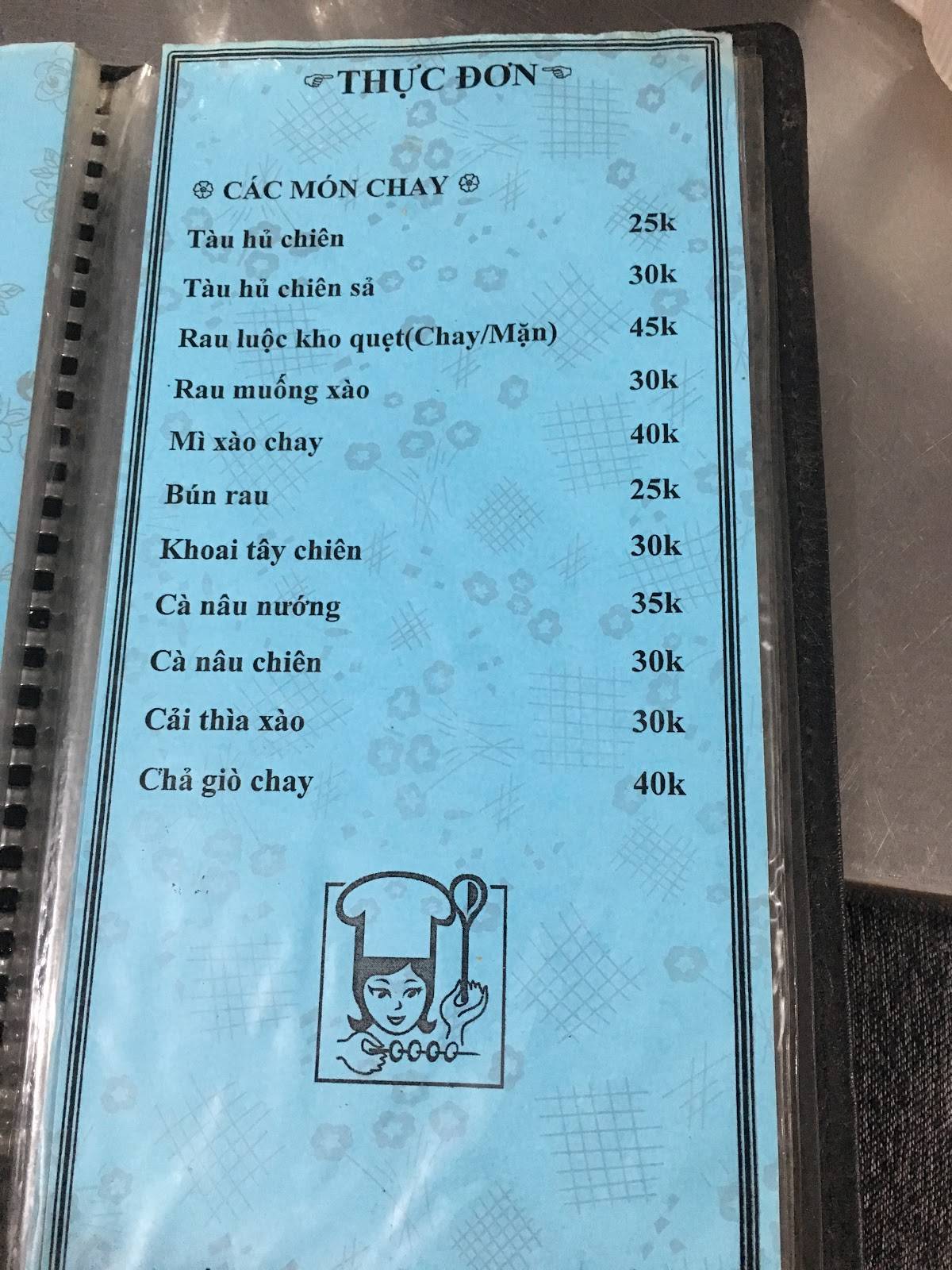 Menu at Quán ăn Đồng Quê restaurant, Tây Ninh, Số 18 Hẻm số 15 Ba Mươi ...