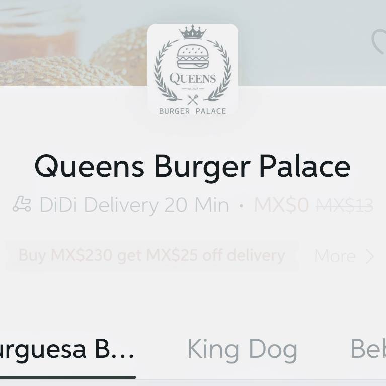 Menu at Queens, Burger Palace. Hamburguesas al Carbòn. restaurant ...