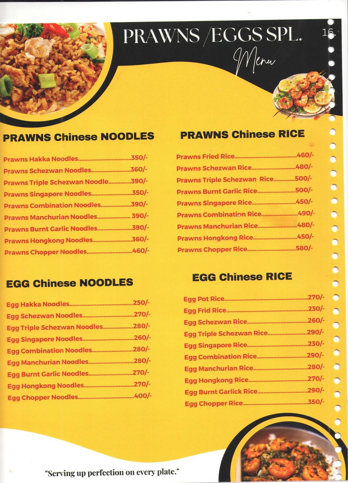 Menu at RAVI PRIDE FAMILY RESTAURANT & BAR, India