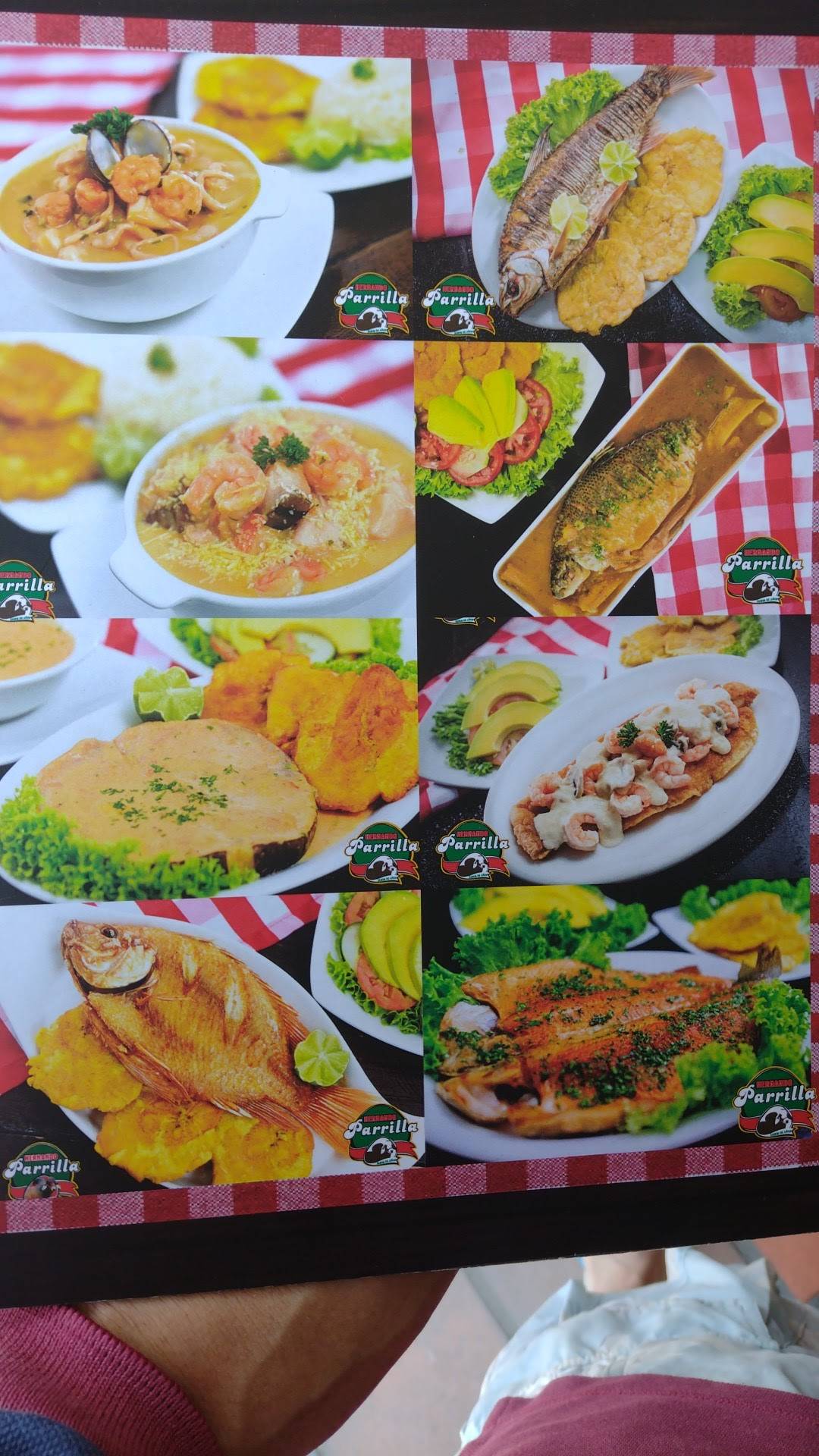 Carta de RESTAURANTE HERNANDO PARRILLA, Bucaramanga