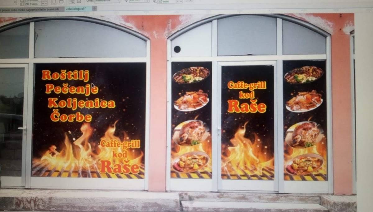 Menu at RESTORAN KOD RAŠE restaurant, Prijedor