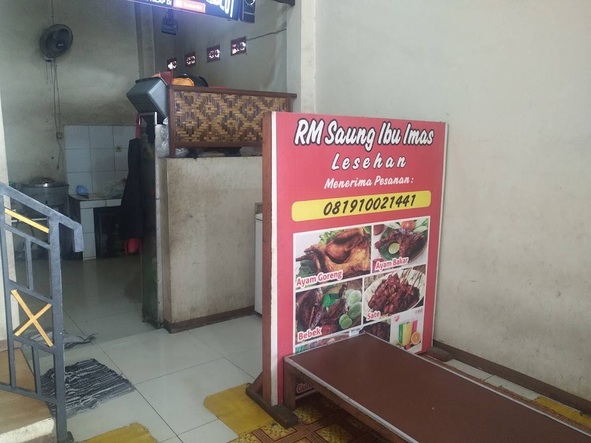 Menu at RM Saung Bu Imas restaurant, Bandung