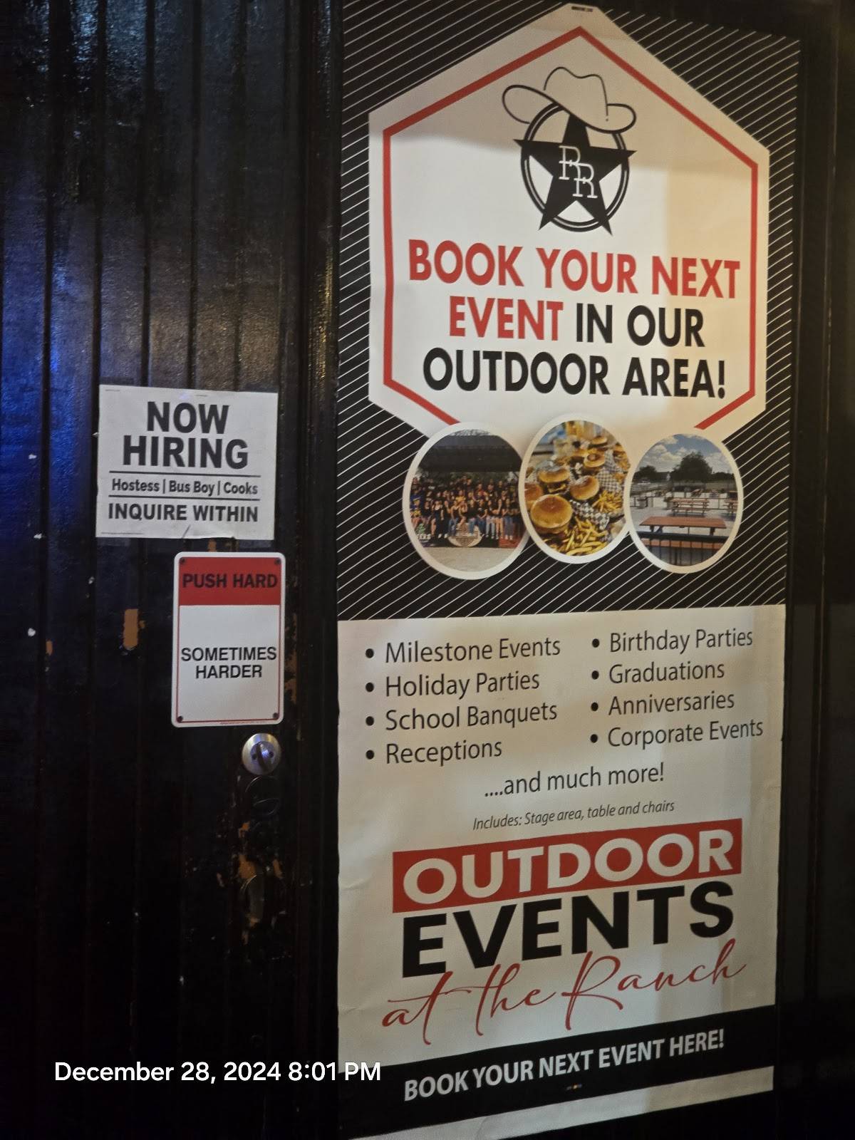 Menu at RUSTIC RANCH RESTAURANT, Weslaco