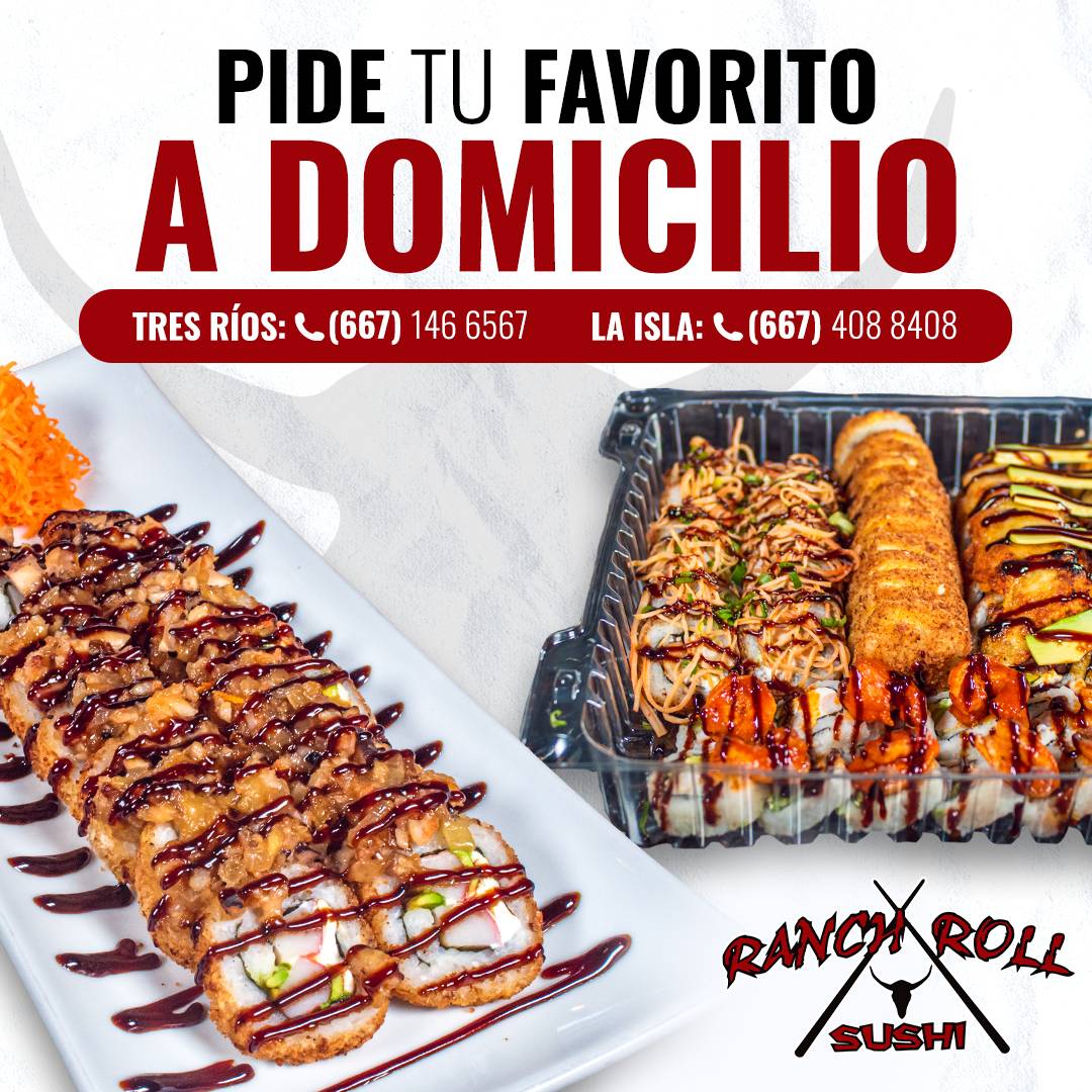 Carta del restaurante Ranch Roll Sushi Chinitos Angostura, Colonia ...