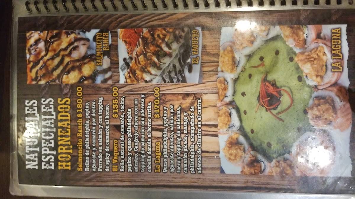 Carta del restaurante Ranch Roll Sushi Tres Rios, Culiacán Rosales