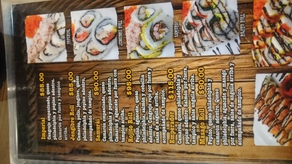 Carta del restaurante Ranch Roll Sushi Tres Rios, Culiacán Rosales