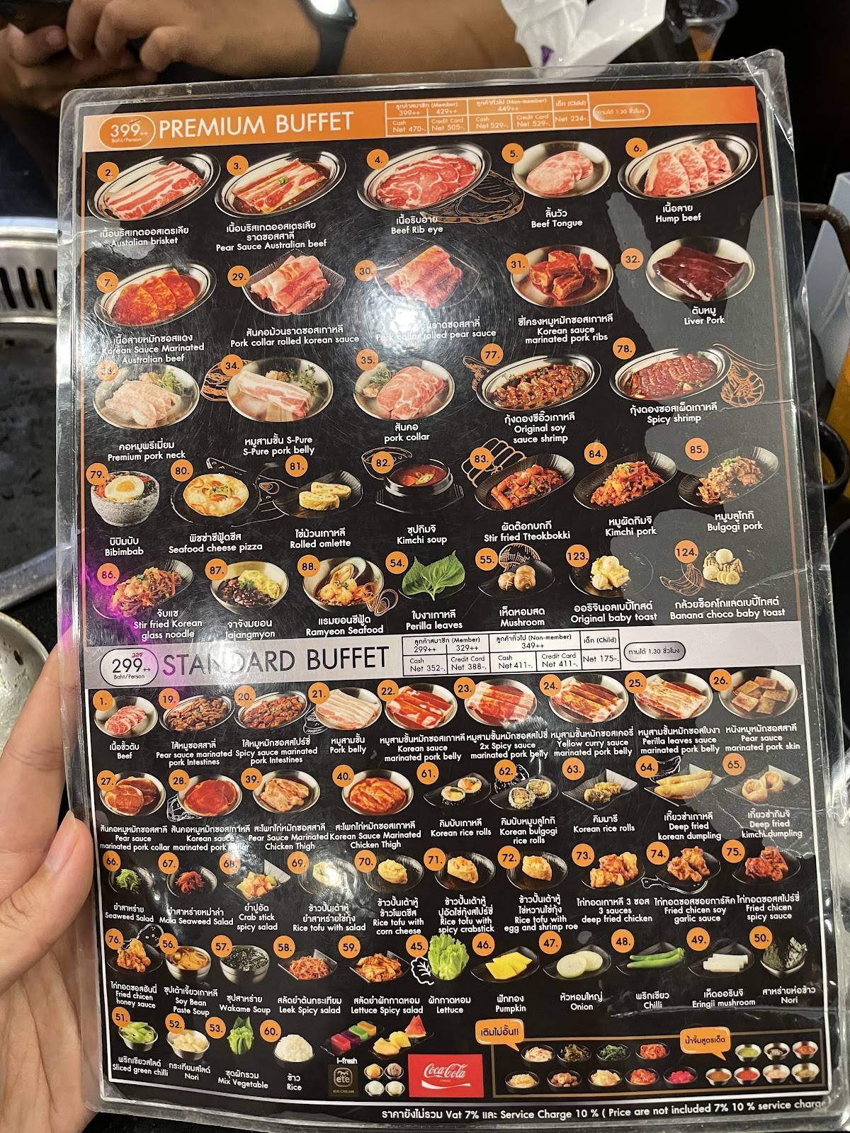 Carta del restaurante Hongdae & Cheese Owl Buffet Future Park Rangsit ...