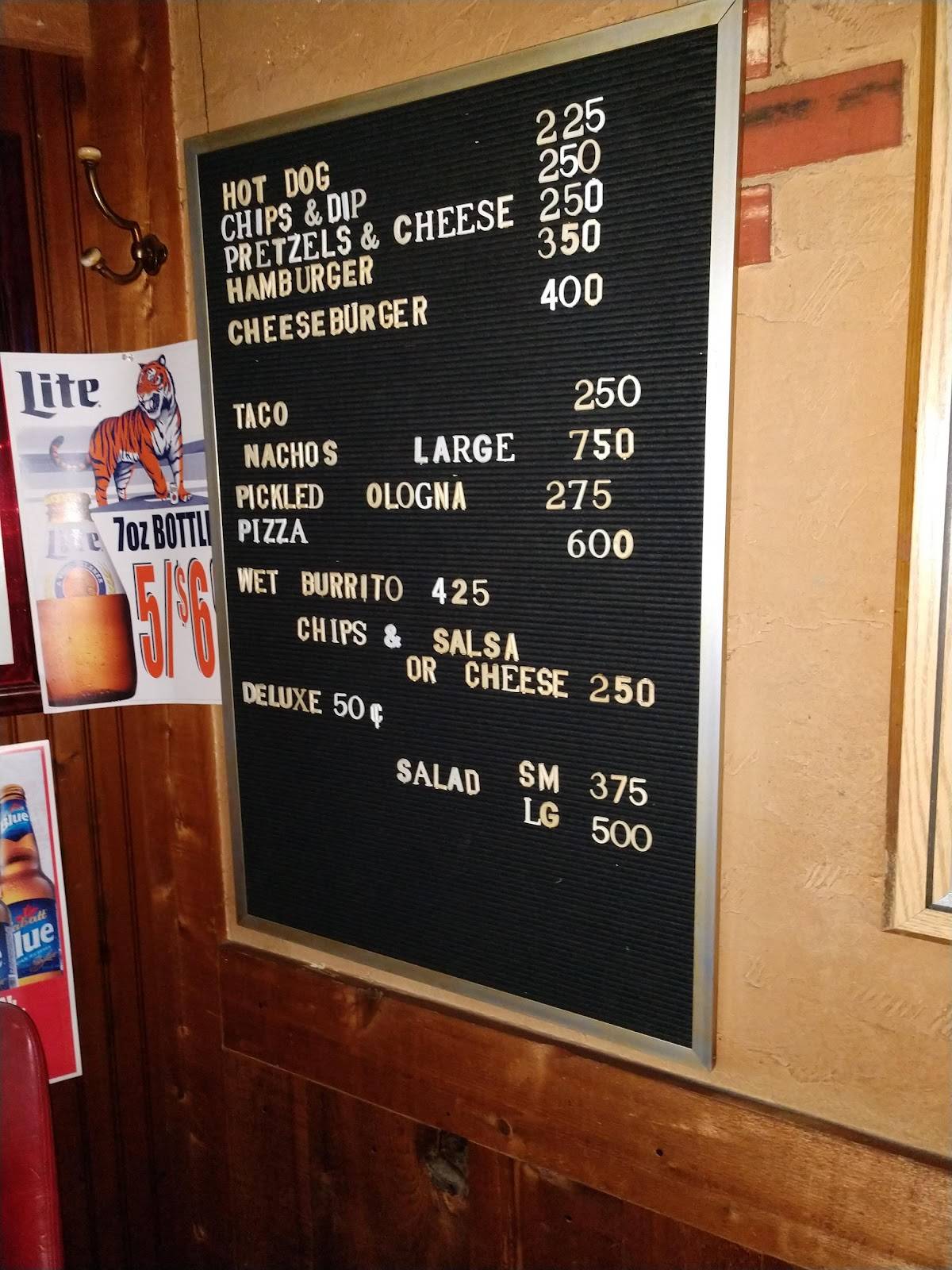 Menu at Rascals pub & bar, Saginaw