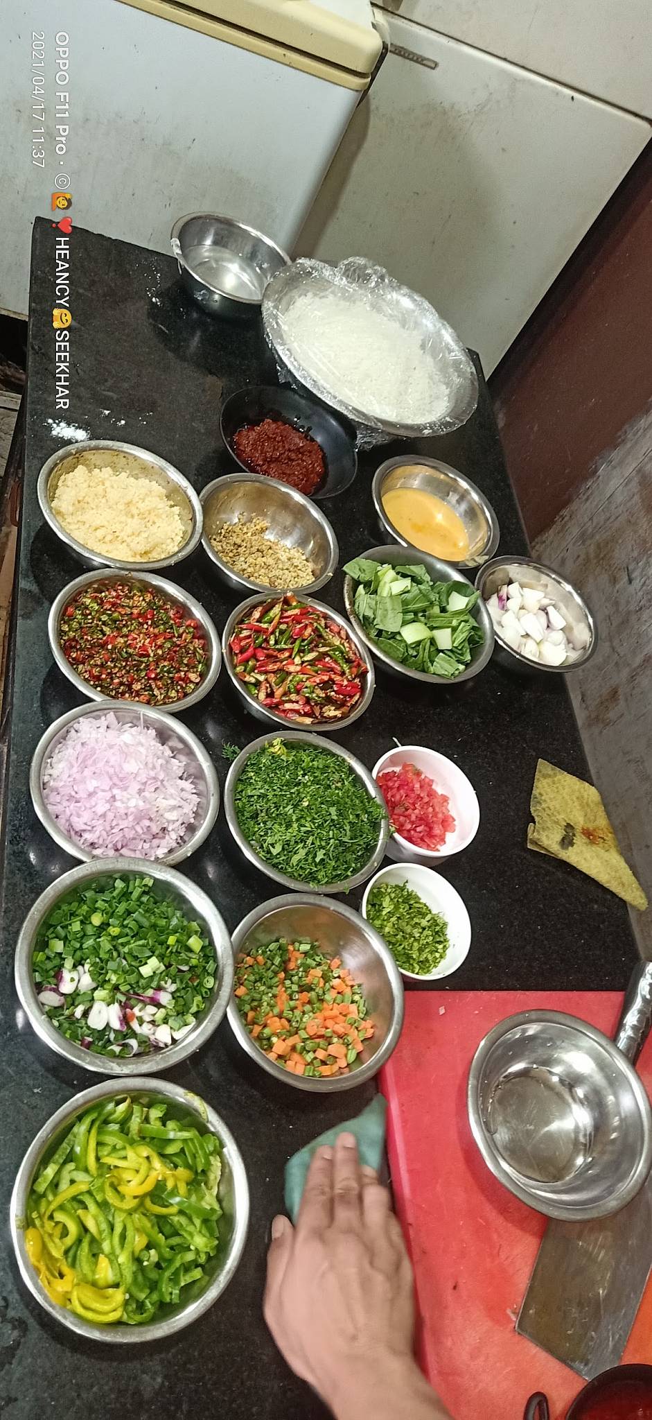 Menu at Red King Chilli, Bengaluru