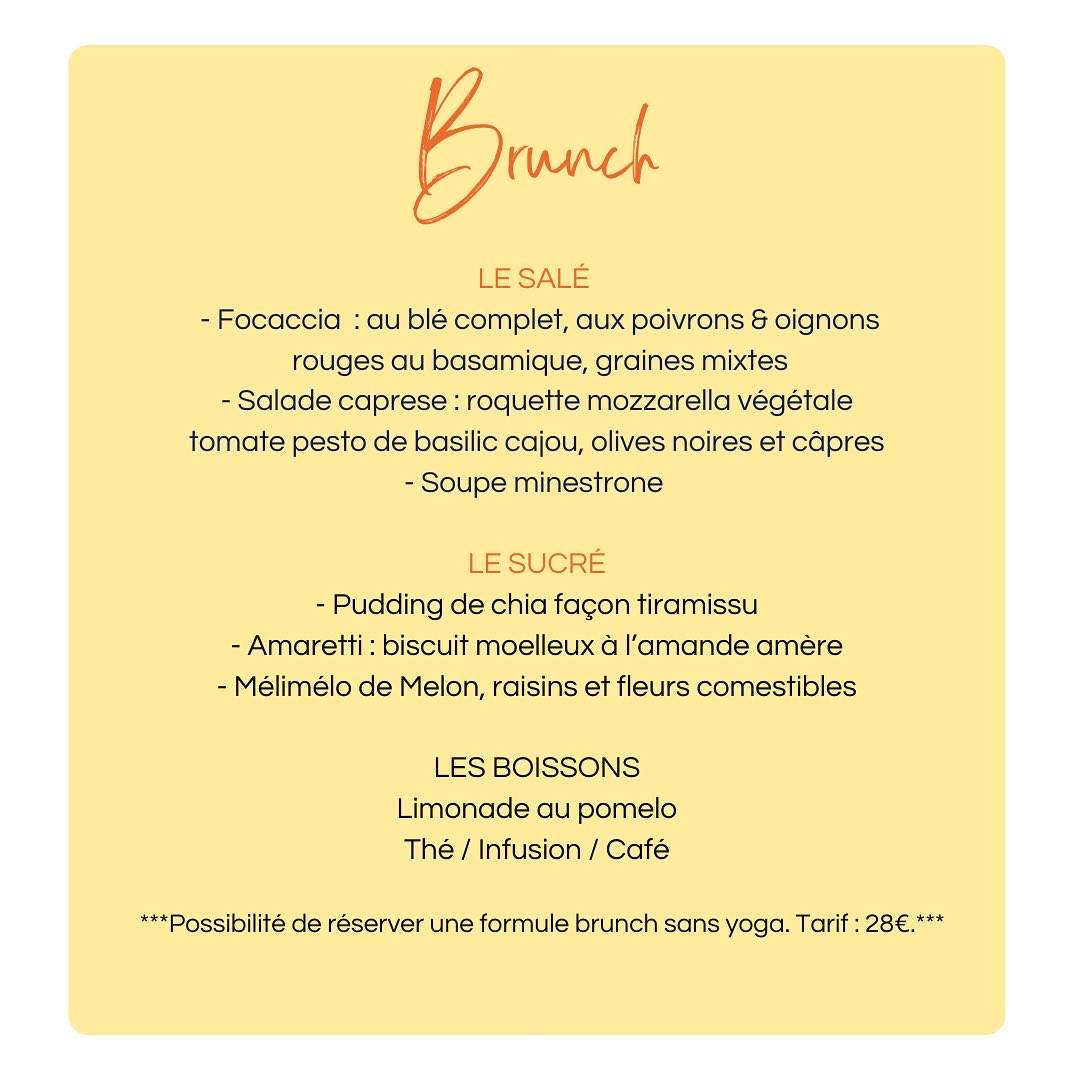 Menu au Bloom Kitchen restaurant, Limoges