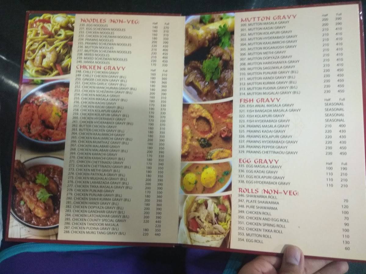 Menu at Chicken County, Bengaluru, Number 25/16 & 25/1 Sharada Lodge ...