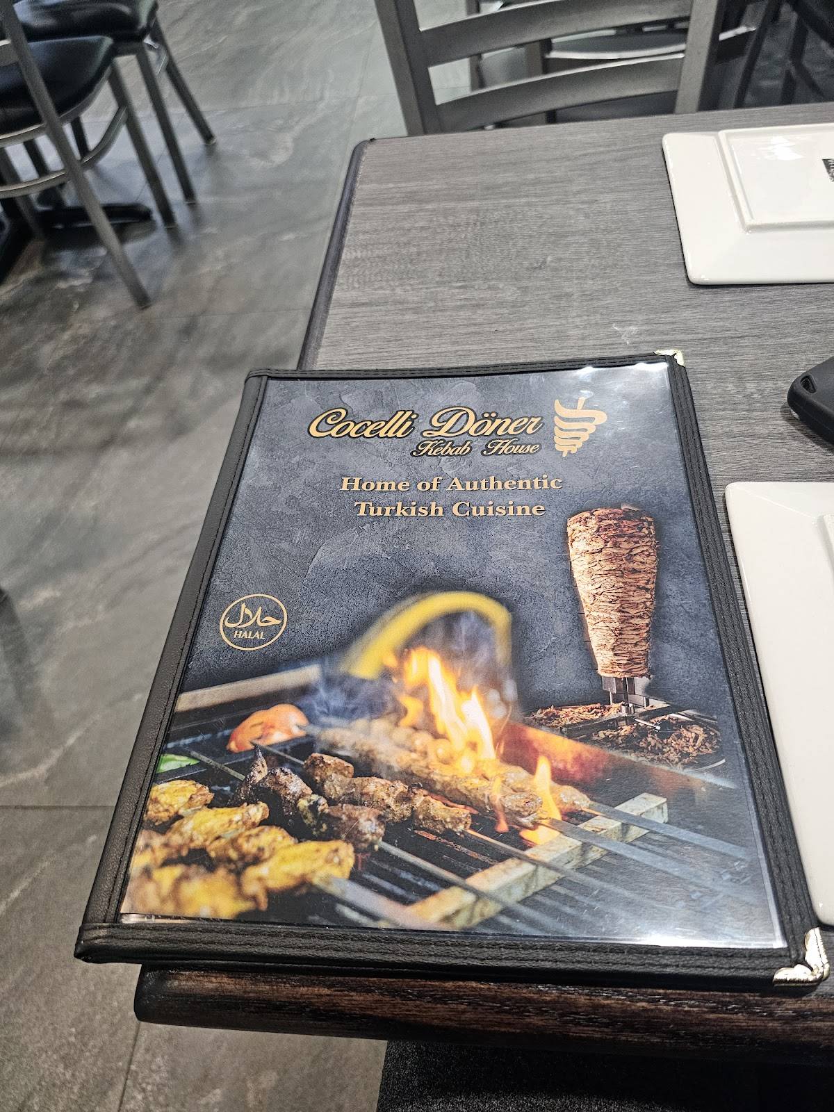 Menu at Cocelli Doner Kebab House restaurant, Barrie