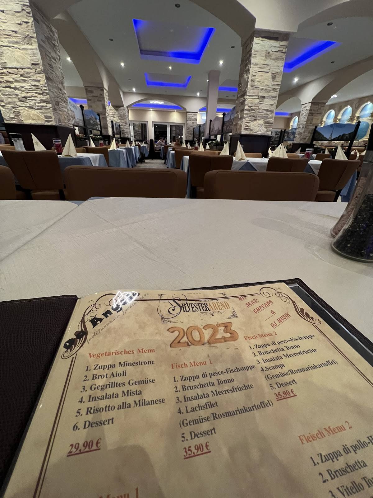 Speisekarte von Restaurant Da Angelo, Bad Oeynhausen
