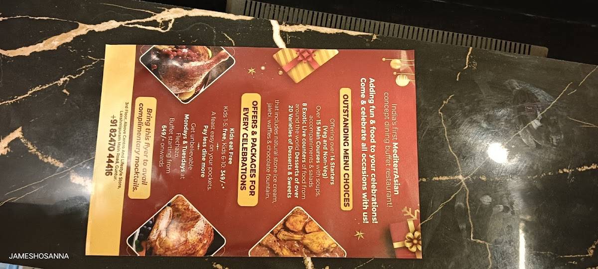 Menu at Flechazo Buffet Restaurant & Banquets, Guntur, Guntur