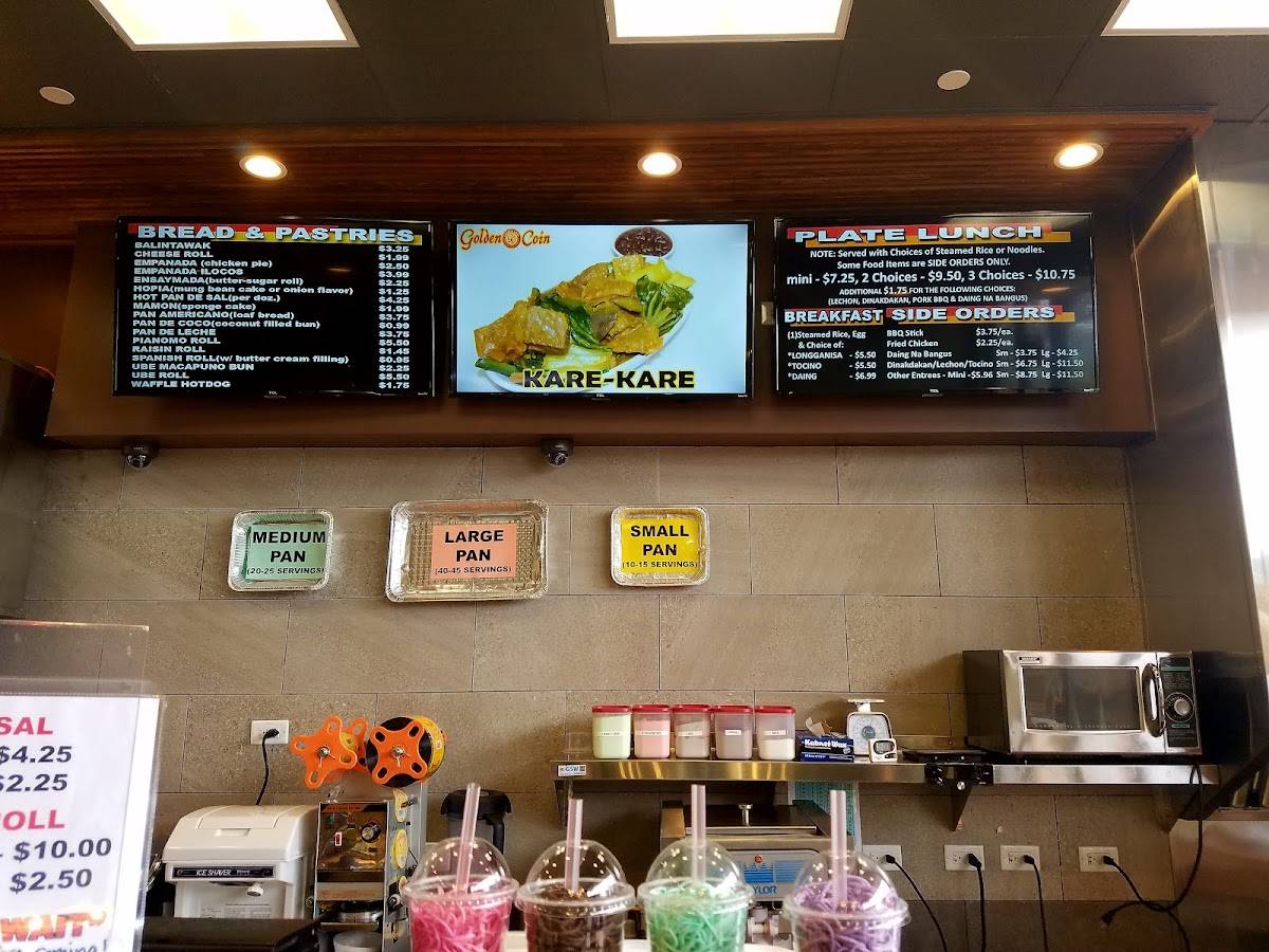 Menu at Golden Coin restaurant, Waipahu, 94-1144 Ka Uka Blvd