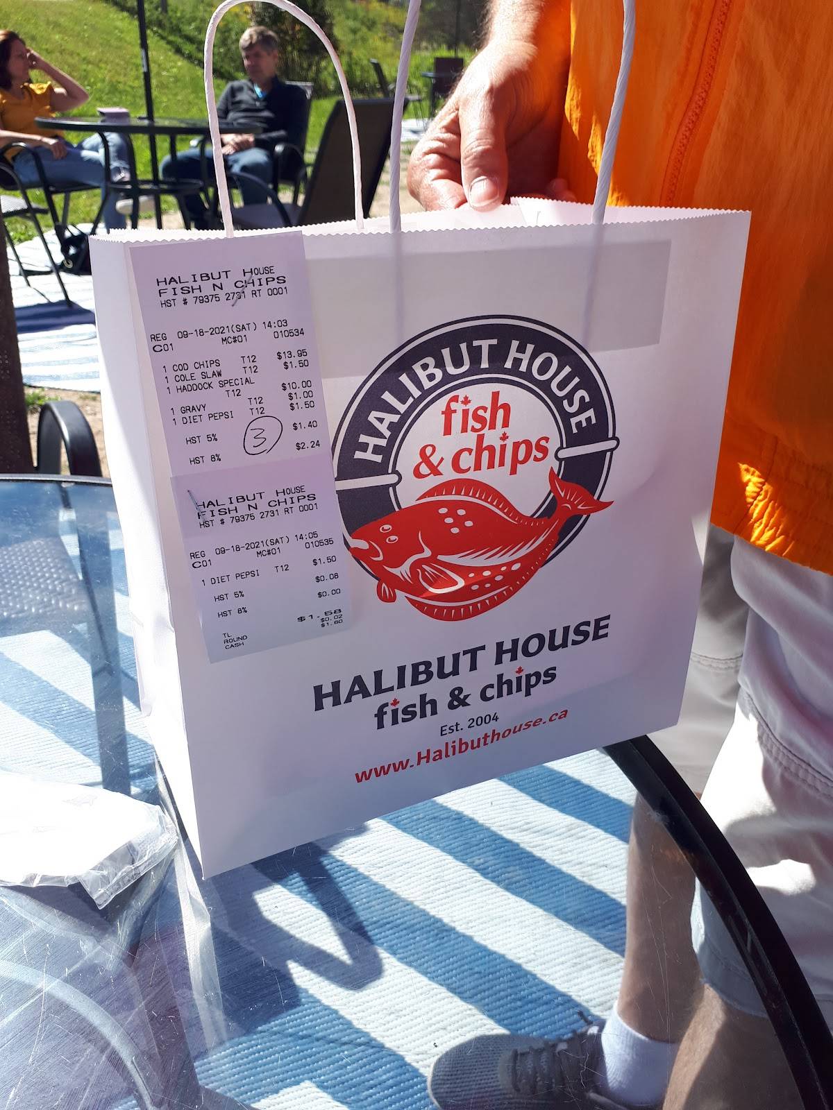 Menu at Halibut House Fish and Chips Truck restaurant, Huntsville