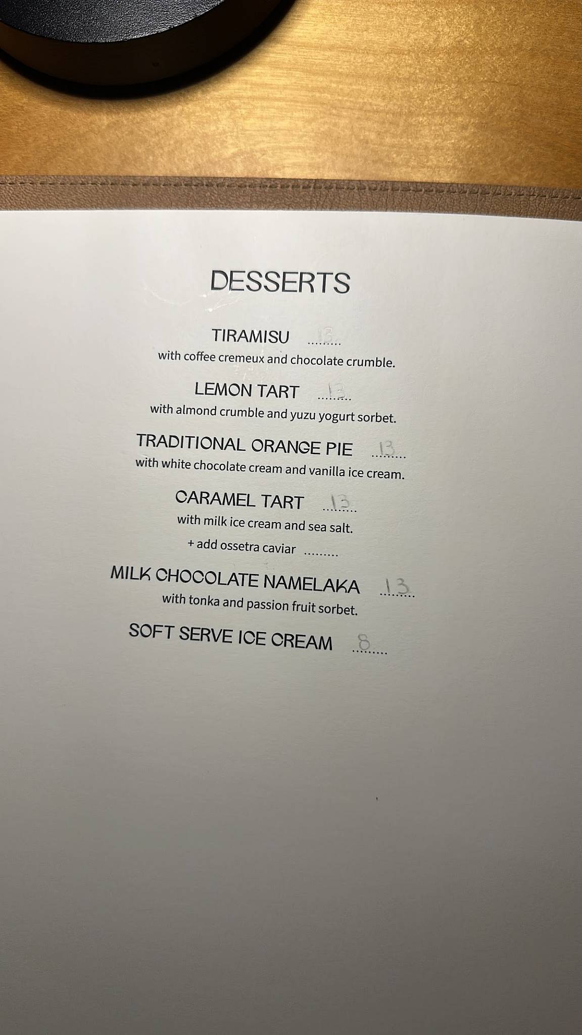Menu at Hamsa Beach Bar & Restaurant Zakynthos, Laganas