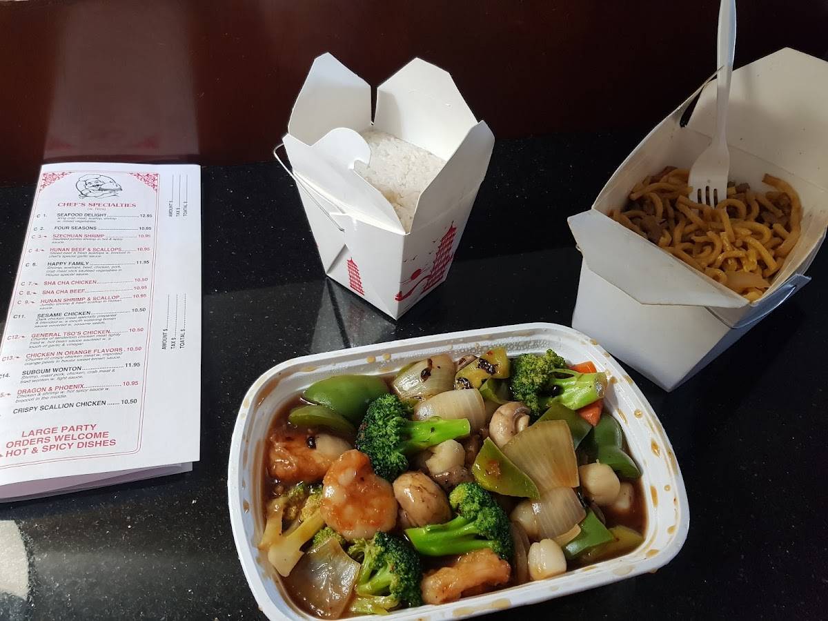 Menu at Hop Feng Kitchen restaurant, Charlotte, Little Rock Rd C