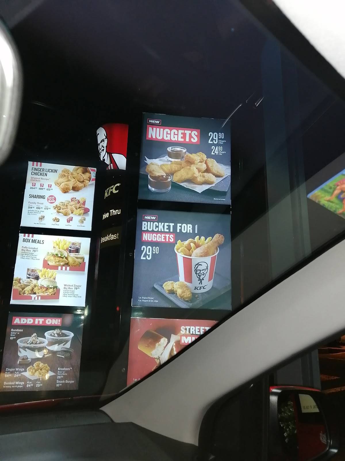 Carta del restaurante KFC Centurion, Centurion, Cnr Lenchen Ave