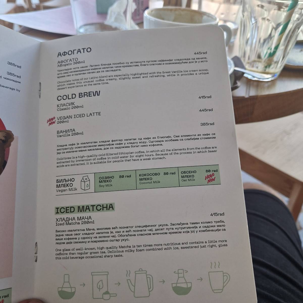 Menu at Kafeterija IKEA - AVA Shopping Park, Belgrade