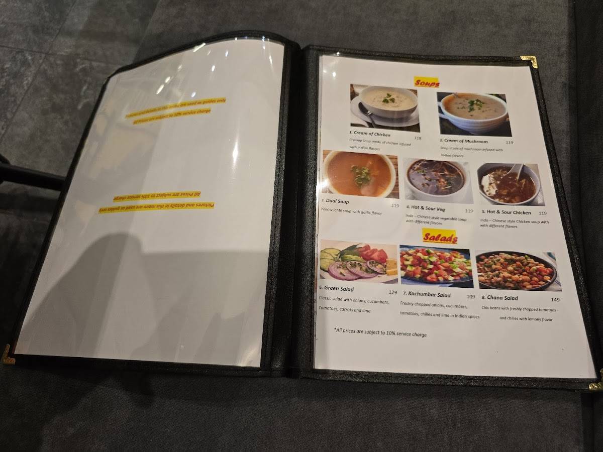 Menu at Magic Masala restaurant, Karon