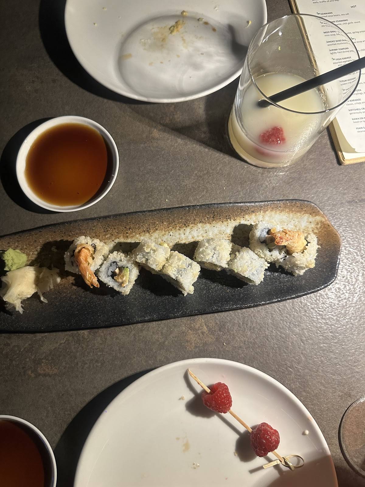 Menu at NIRI Restaurant and Bar, Abu Dhabi