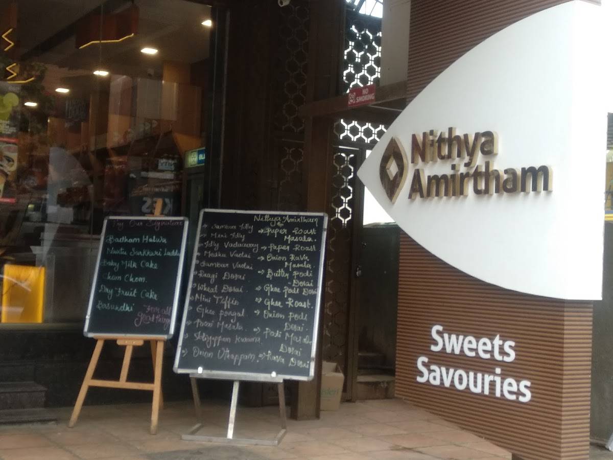 Menu at Nithya Amirtham - Perambur, Chennai, 4