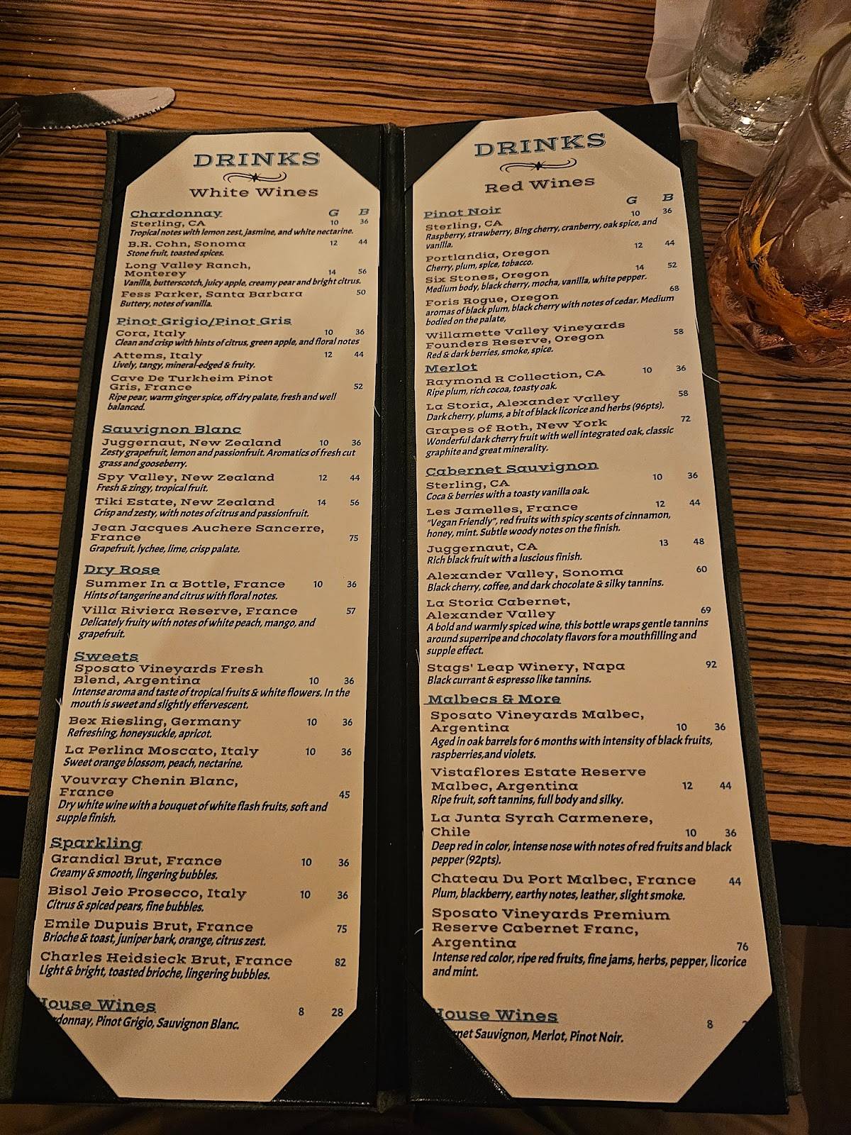Menu at Point 57 Kitchen & Cocktails restaurant, Cape Coral
