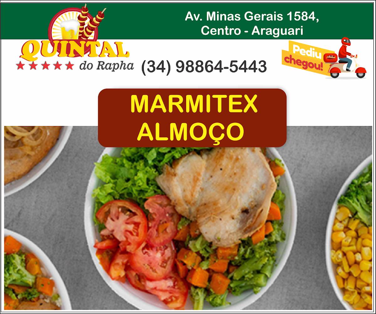 Menu em QUINTAL DO RAPHA restaurante, Araguari