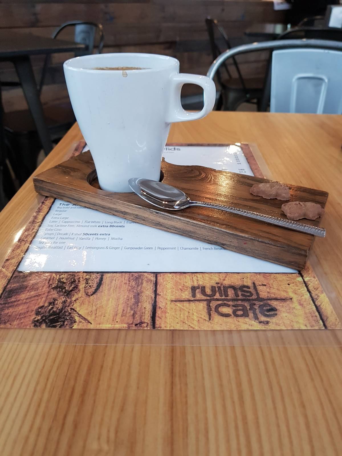 Menu at Rivermark Cafe, Port Macquarie