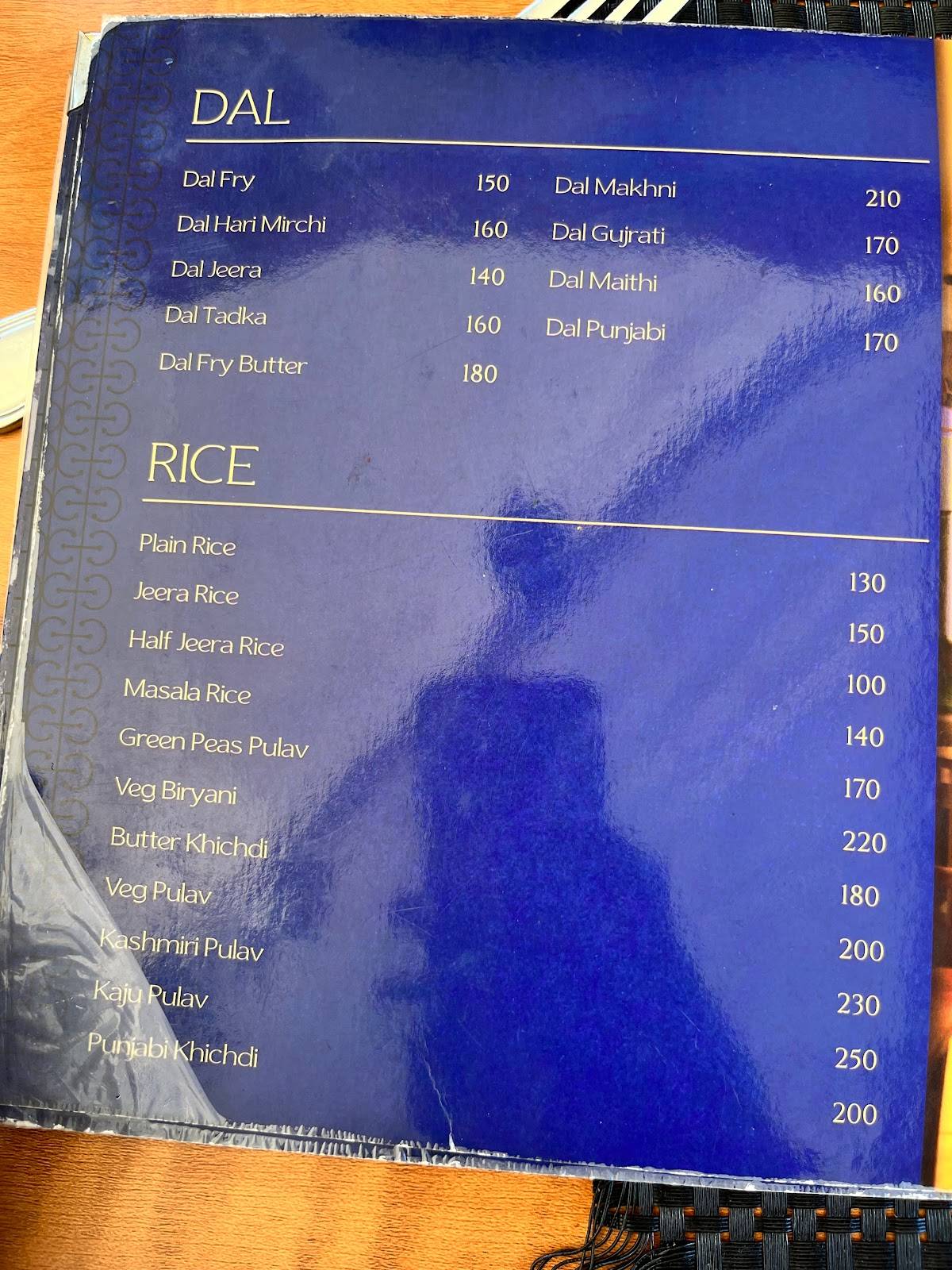 Menu at Shri Siddhi Vinayak Restaurant and Banquet, Koi Cafe, India