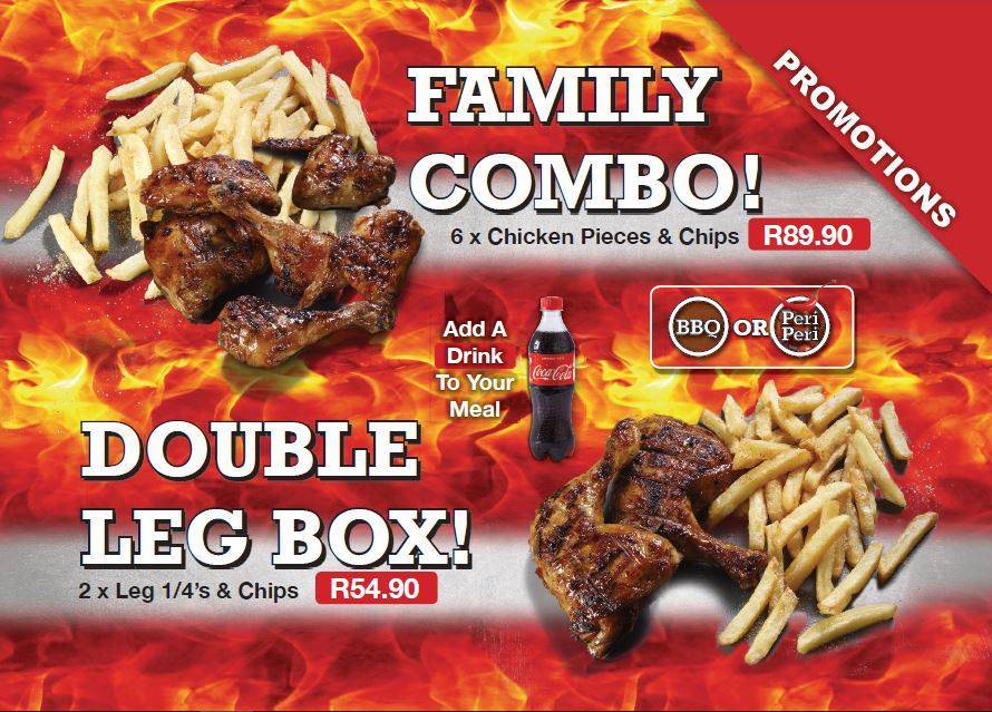 Menu at Sizzlers Braai Atlyn restaurant, Pretoria