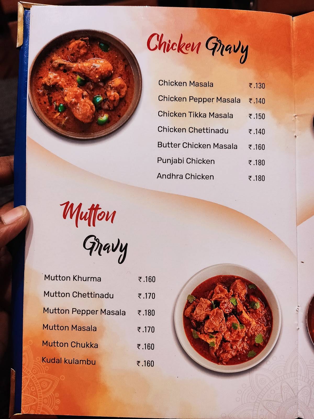 Menu at Sri Annam Non Veg Family Restaurant, Paramakudi