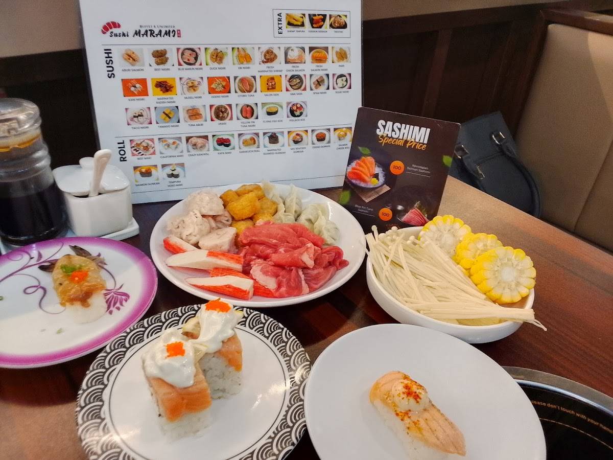 Menu at Sushi Marami Buffet Unlimited Eat All You can restaurant, Makati