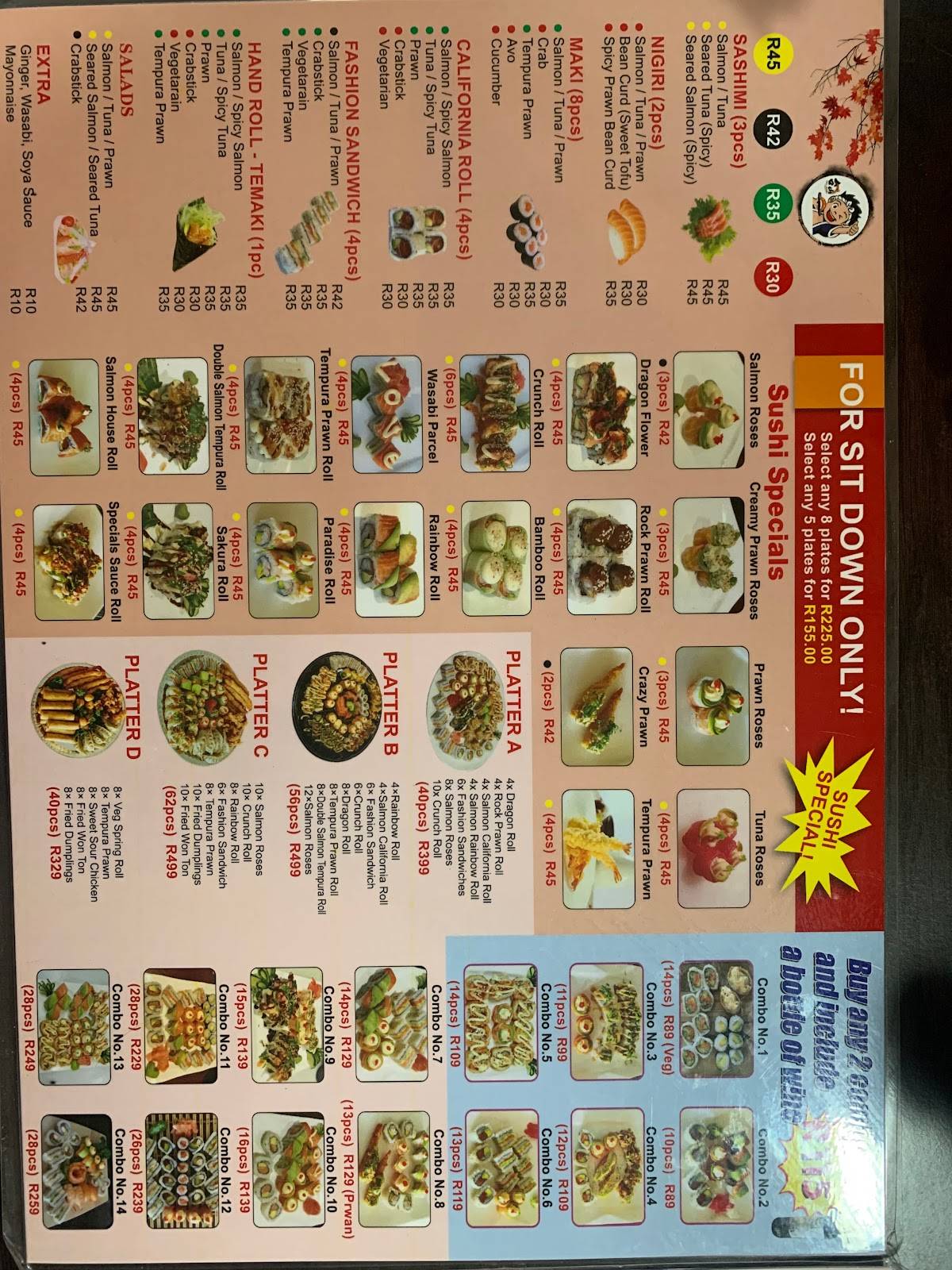 Carta del restaurante Taishan Kitchen（81 Meade Street）, George