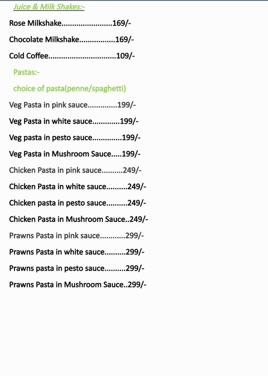 Menu at The Biryani Plus, Mumbai