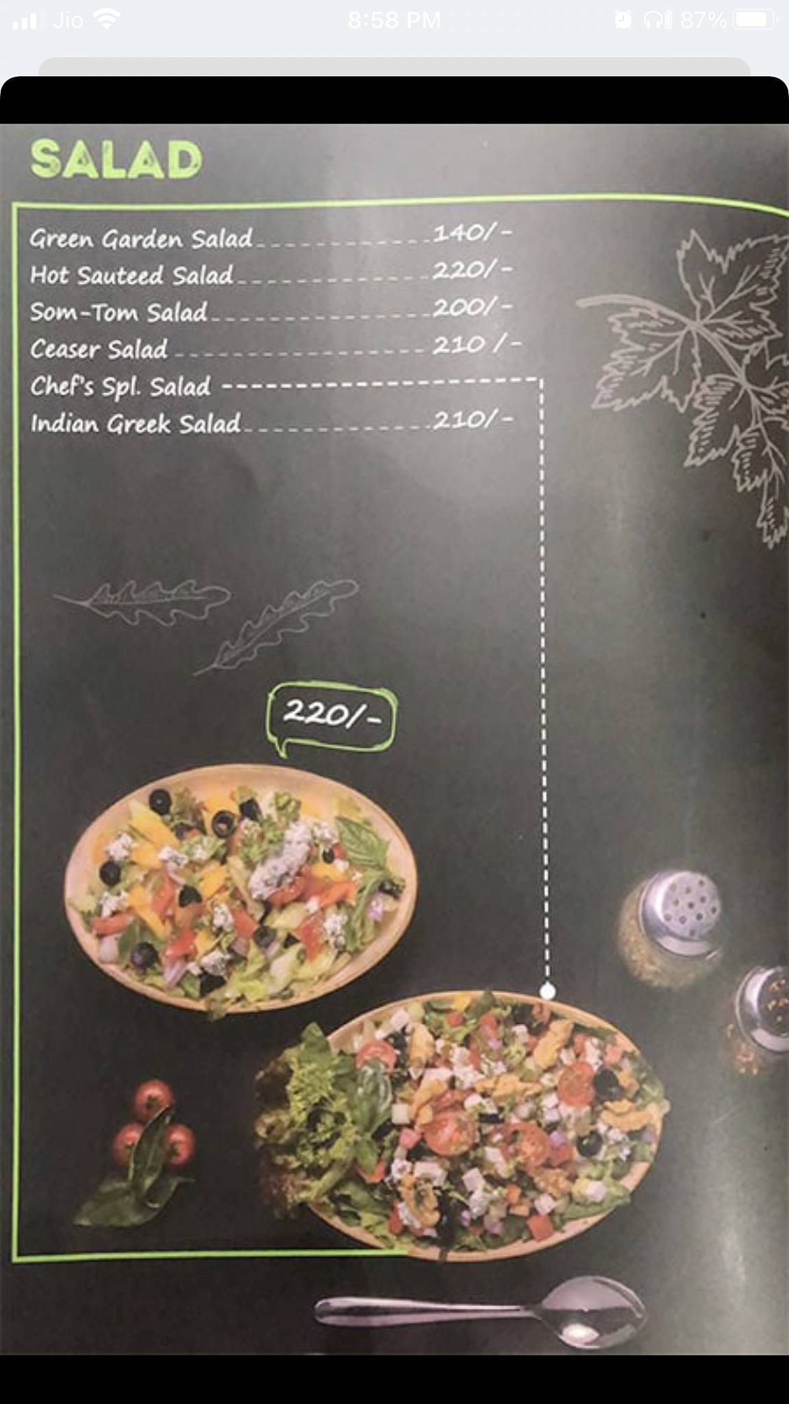 Menu at The Food Town, Mumbai, 2nd Shop
