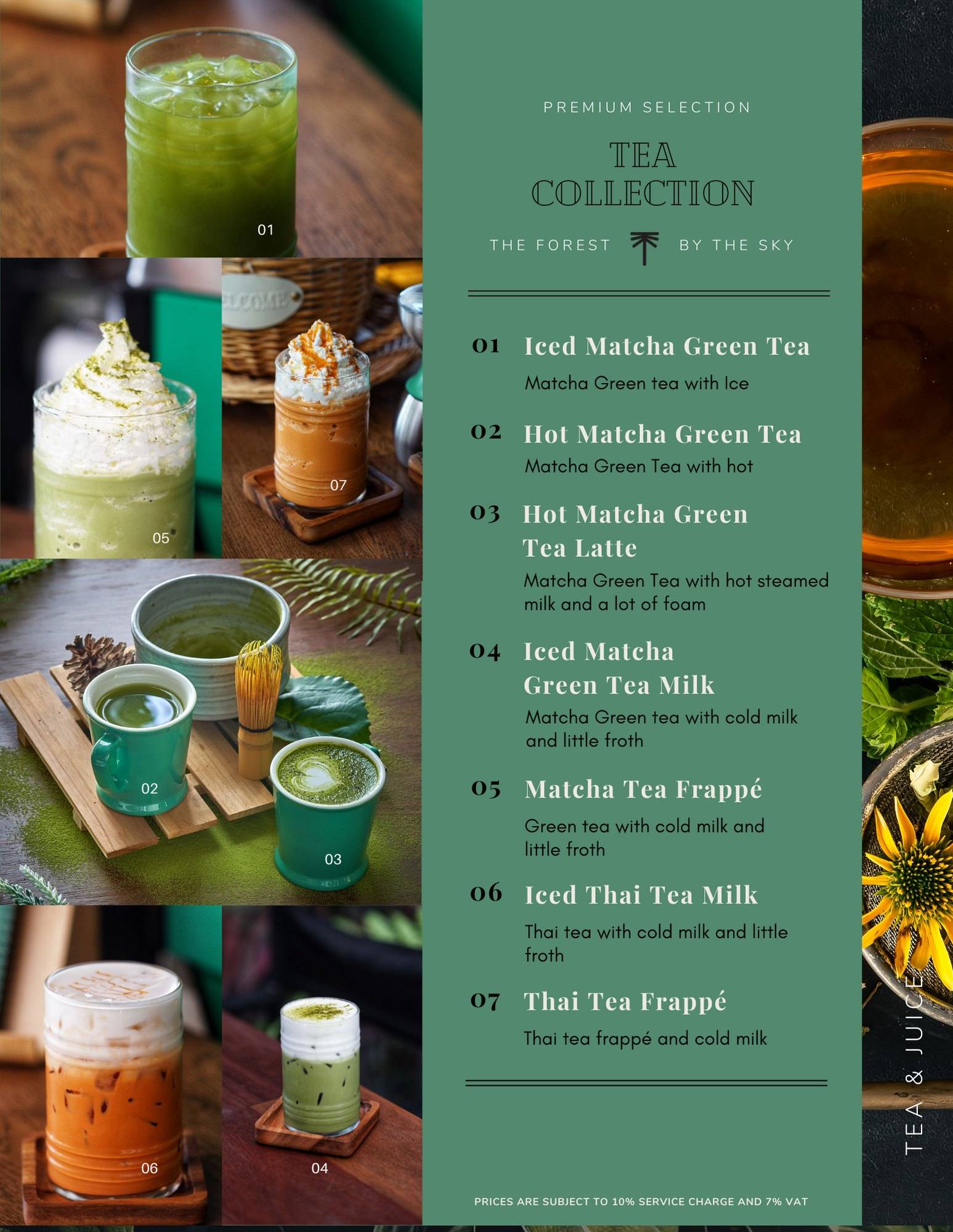 Menu at The Forest by The Sky restaurant, Pattaya City, 1089 หมู่ที่12 ...